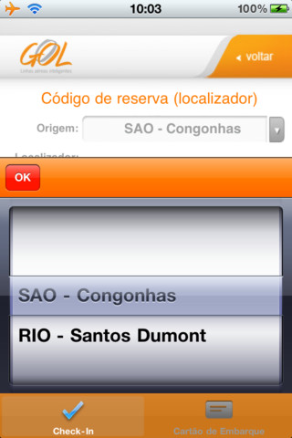 Gol disponibiliza geolocalização e prevenção de atrasos em aplicativo